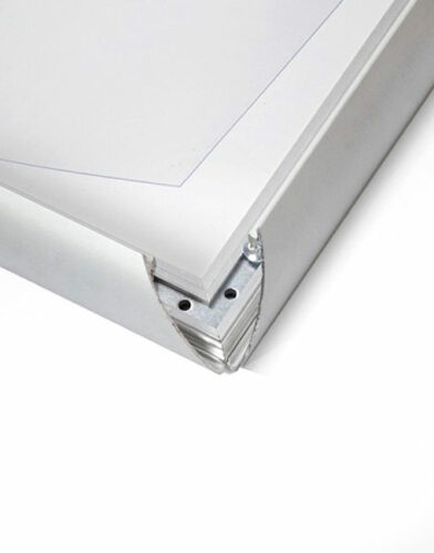 A0 Snap Frame 25 – Square Corner Silver | Snap frames | Snapper Display ...