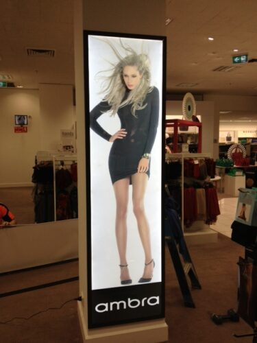 Light boxes | Snapper Display Systems | Australia